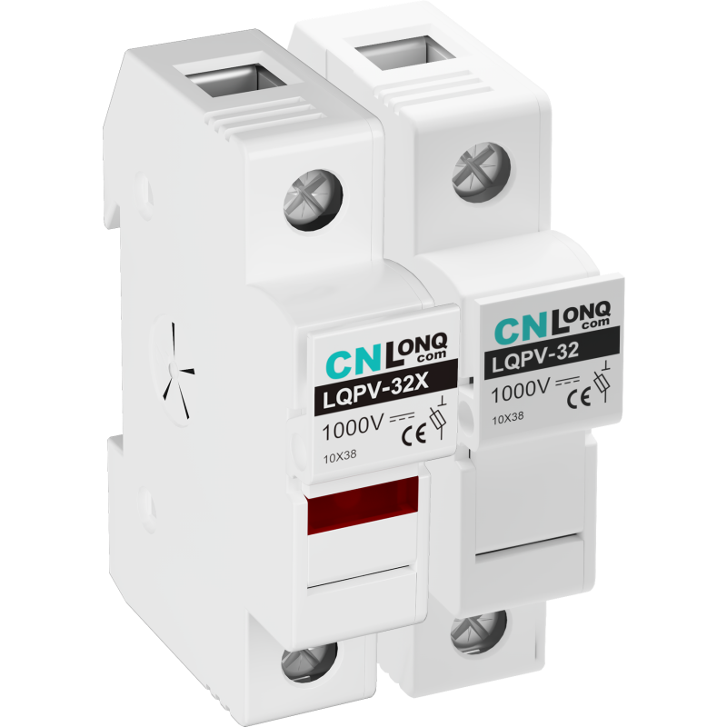 DC Fuse Holder DC1000V 32A DIN Rail for 10x38mm Fuse,DC Fuse,Fuse-DC ...